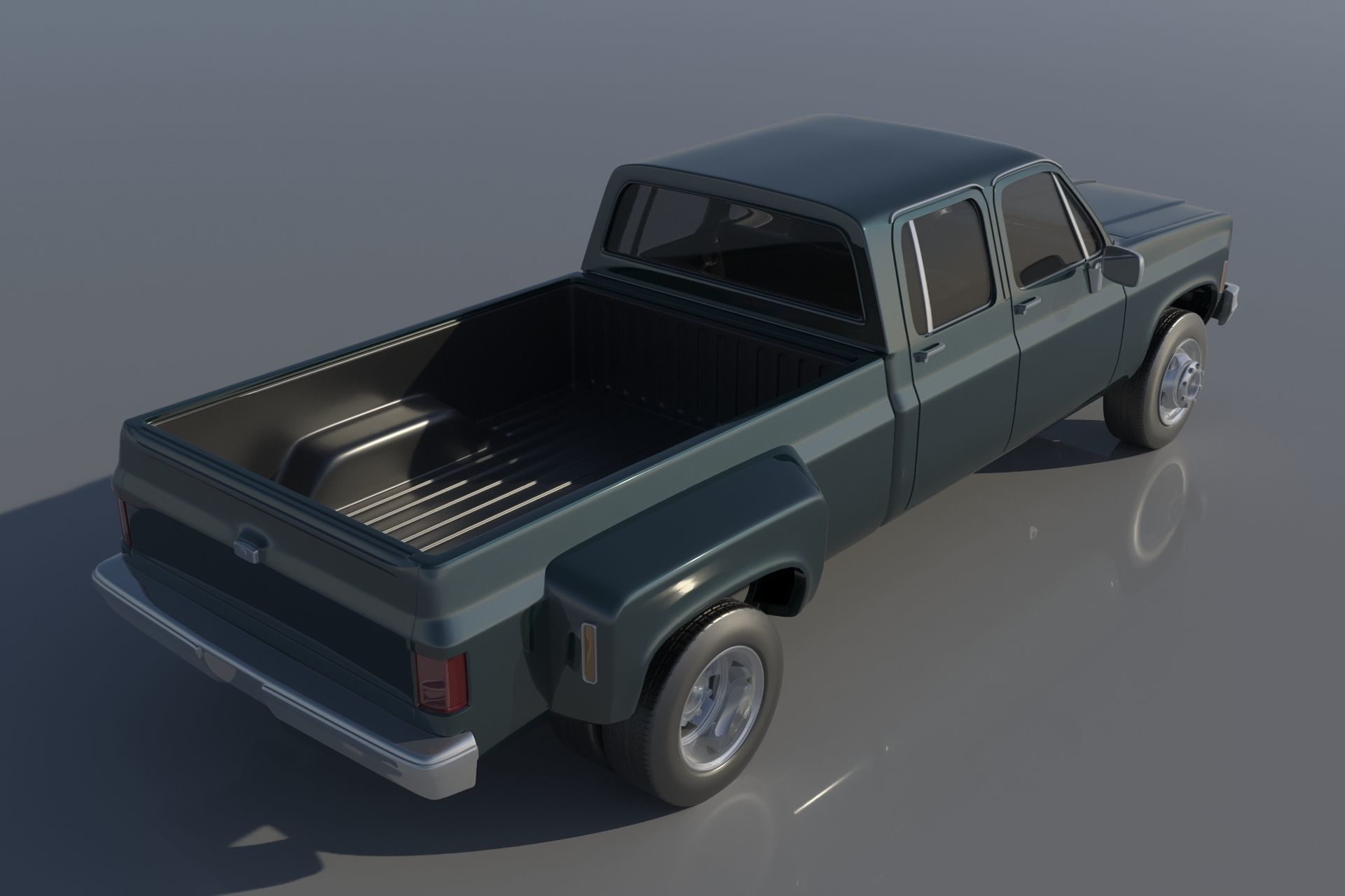 Chevrolet C30 Crew Cab 1975 3D model 3D printable | CGTrader