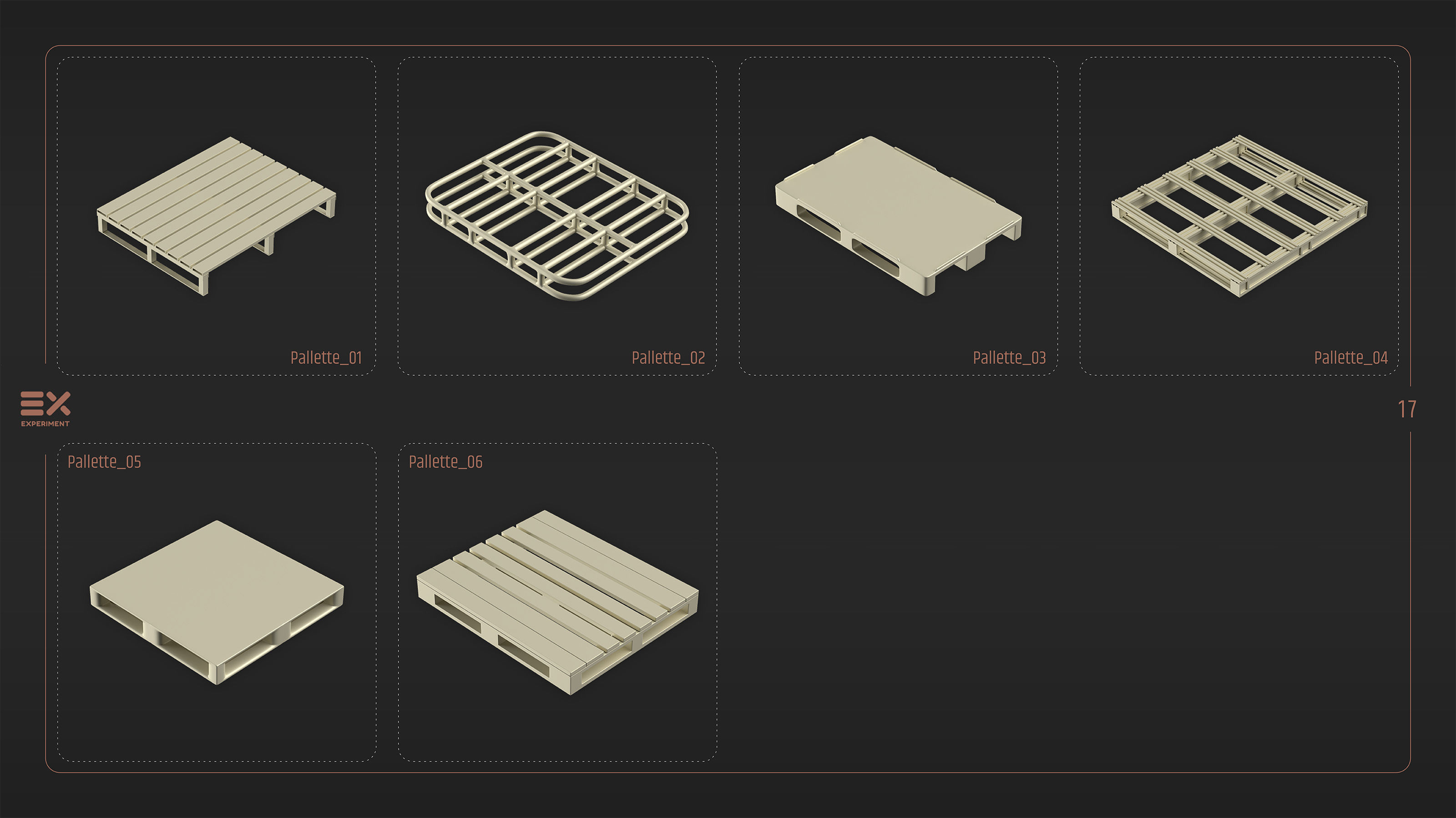 3D model 101 Warehouse Props VR / AR / low-poly | CGTrader