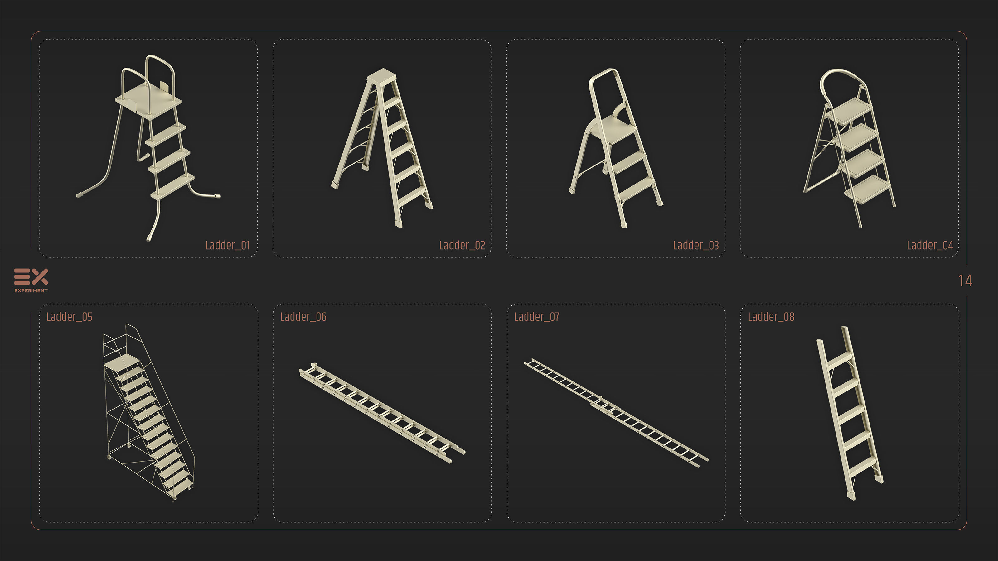 3D model 101 Warehouse Props VR / AR / low-poly | CGTrader