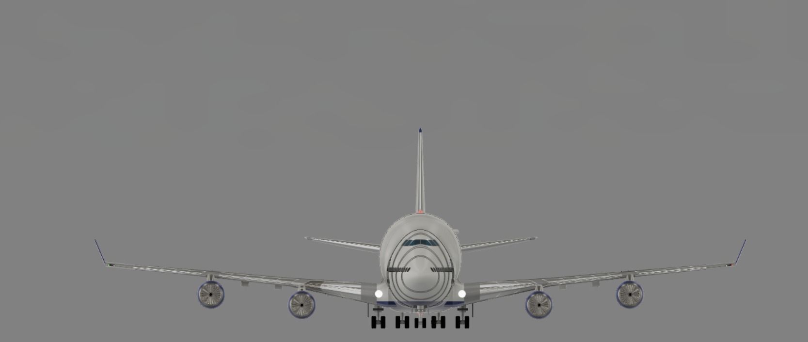 Boeing 747-400 DreamLifter Table Top 3D printable Aircraft Model 3D ...