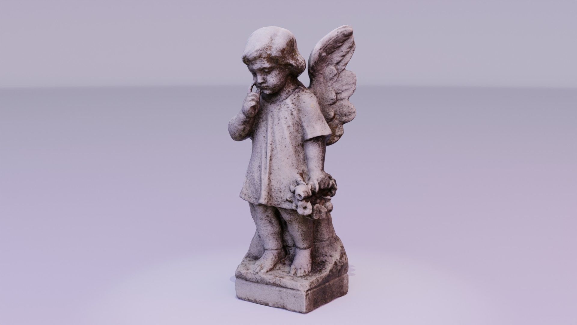 Angel girl 3D model | CGTrader