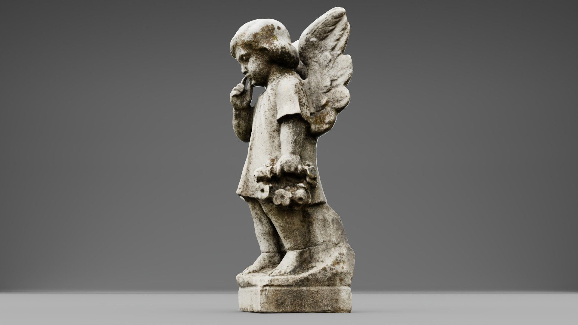 Angel girl 3D model | CGTrader