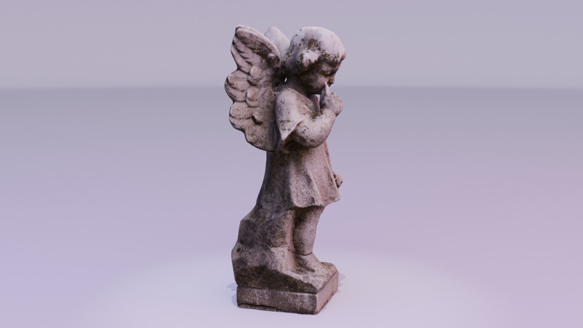 Angel girl 3D model | CGTrader