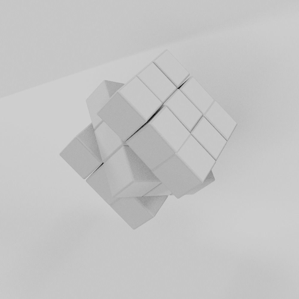 Rubik cube free VR / AR / low-poly 3D model rigged | CGTrader