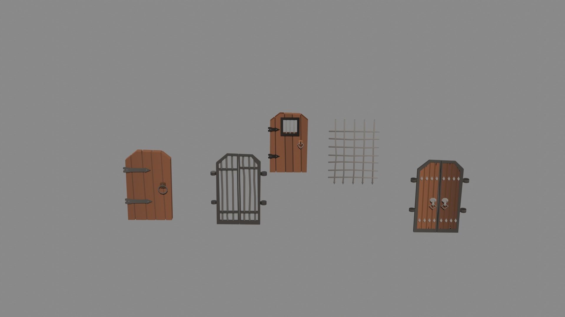 3D model Dungeon Modular Assets VR / AR / low-poly | CGTrader