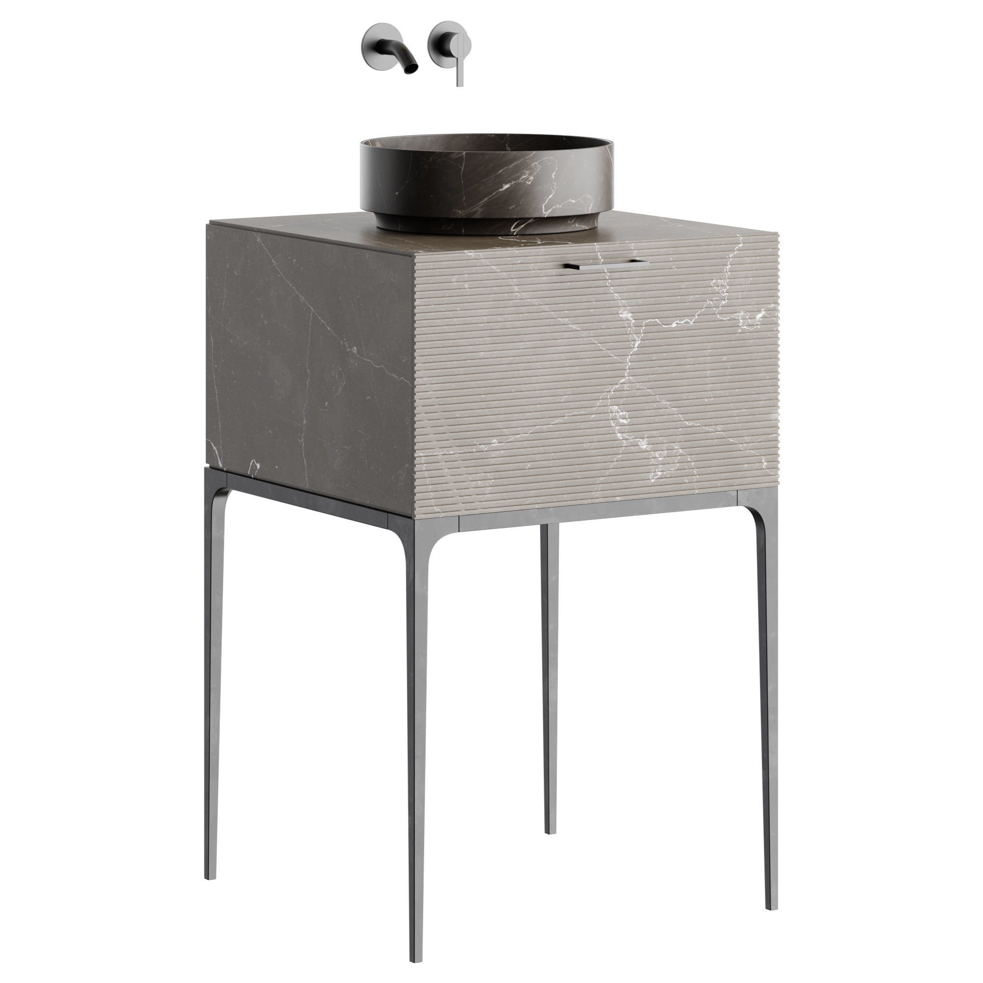 INBANI GRATE Washbasin furniture 3D model | CGTrader