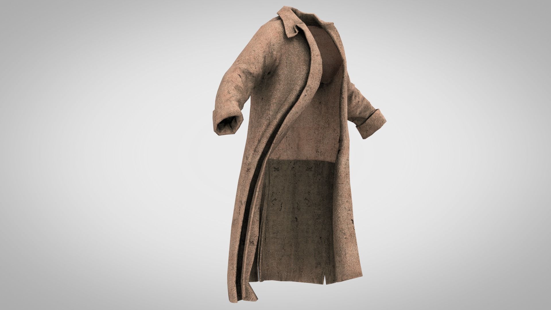 3D model Old coat VR / AR / low-poly | CGTrader
