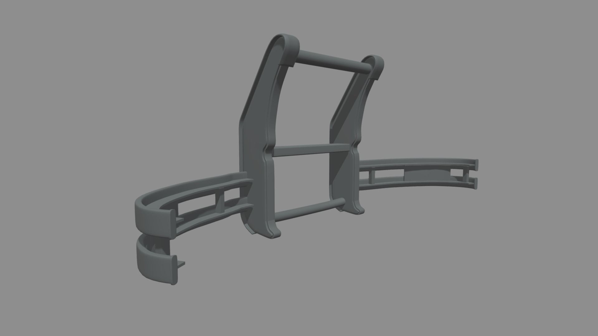 3D model Bull Bar VR / AR / low-poly | CGTrader