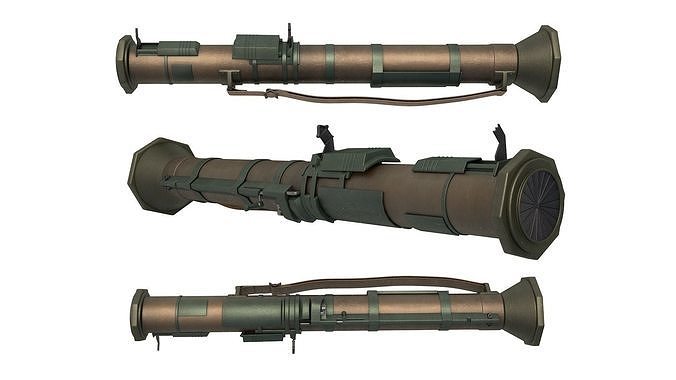 AT4 Anti-tank Grenade Launcher 3D model | CGTrader