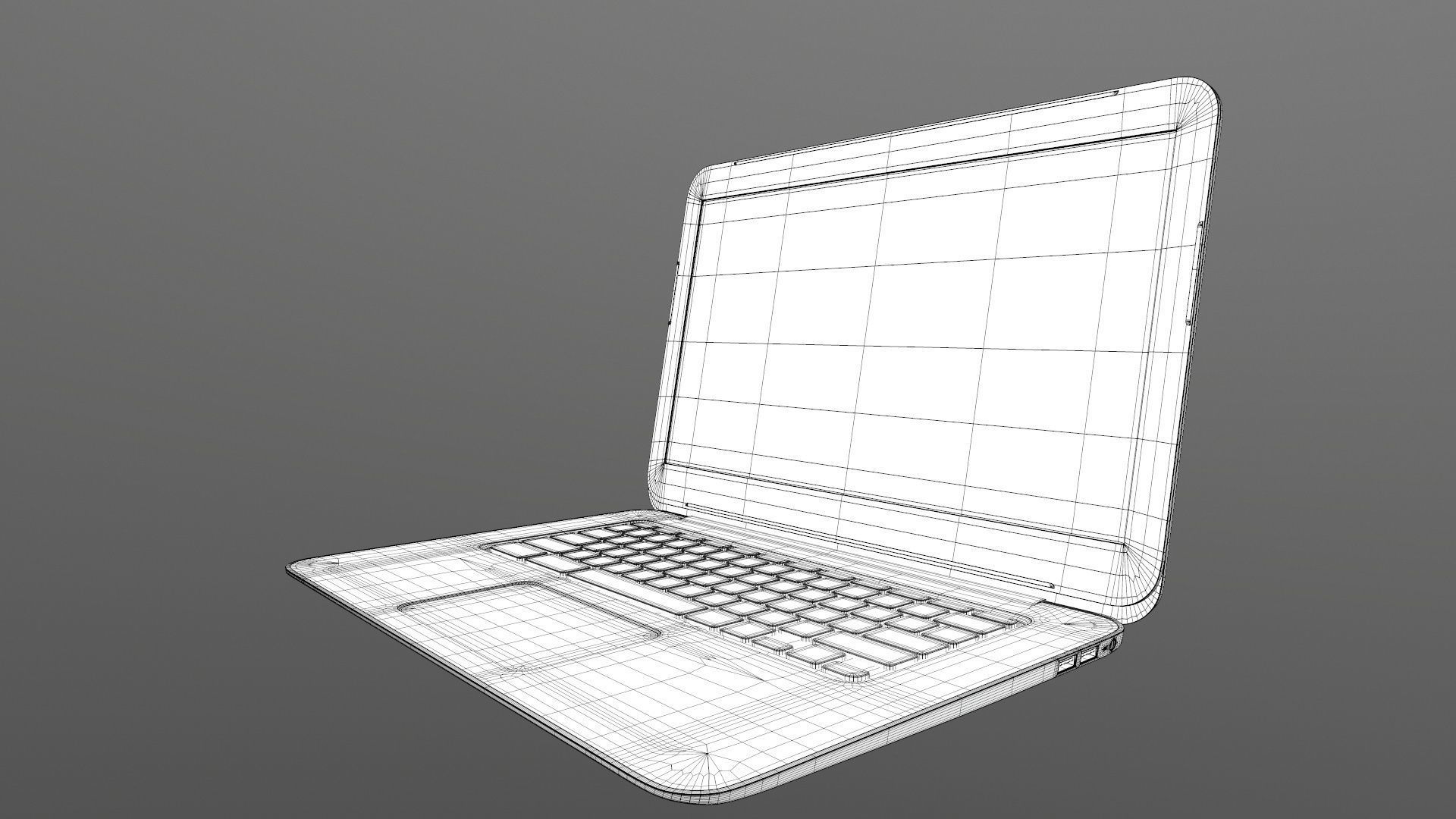 Hp Laptop 3D model | CGTrader
