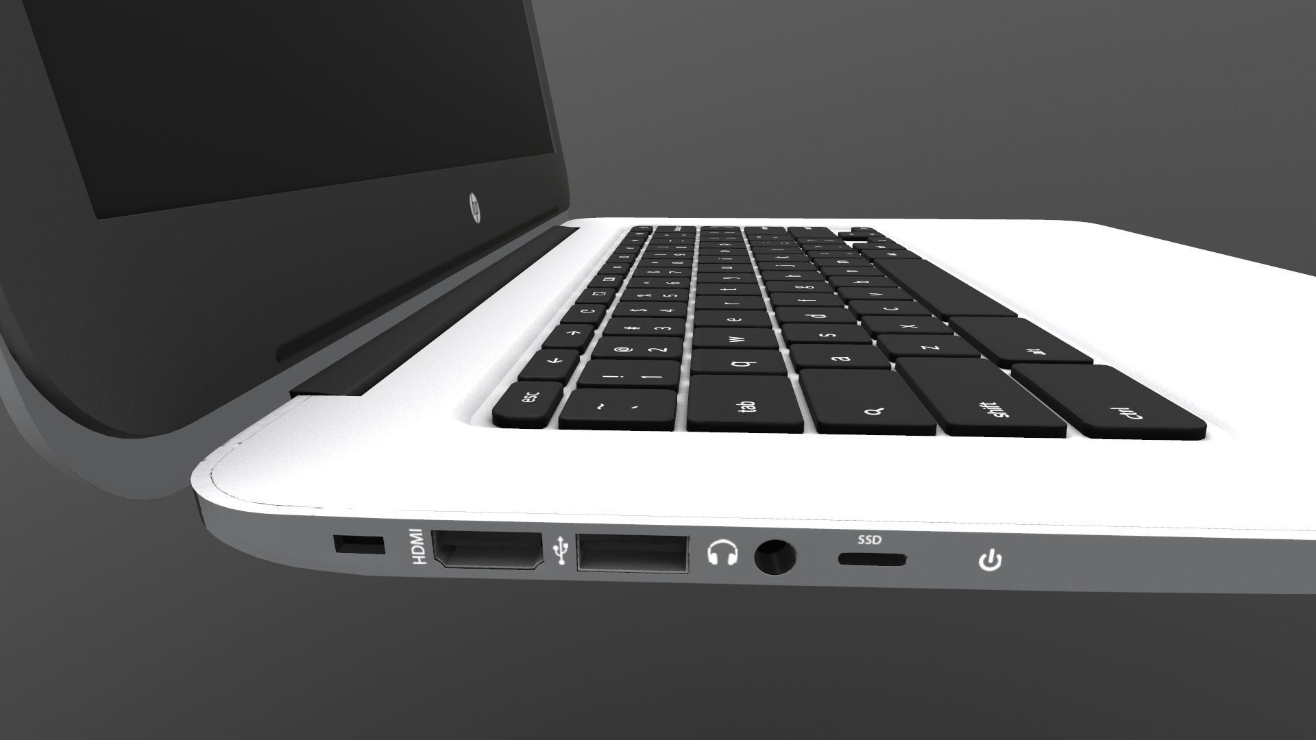 Hp Laptop 3D model | CGTrader