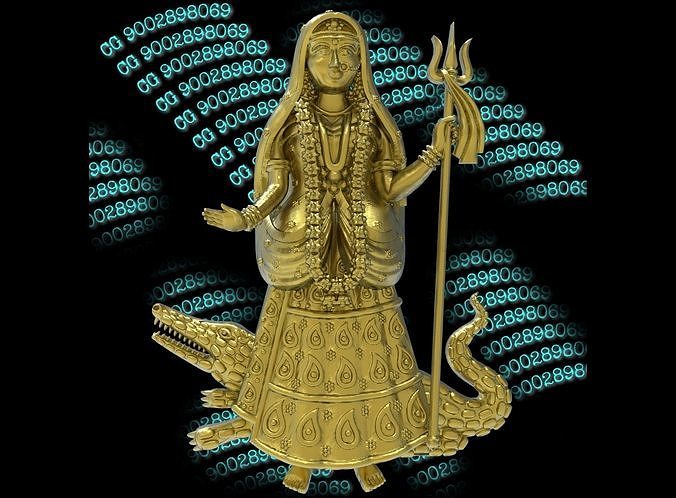 Mataji Idol 3D Printable model 3D model 3D printable | CGTrader