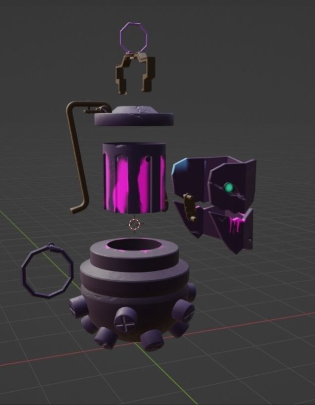 3D model The Jinx Grenade VR / AR / low-poly | CGTrader