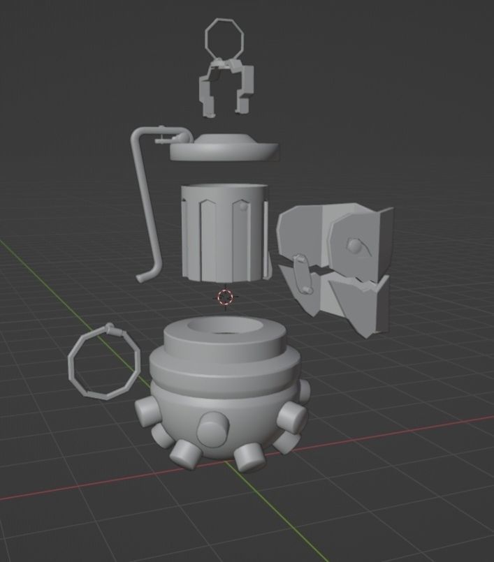 3D model The Jinx Grenade VR / AR / low-poly | CGTrader