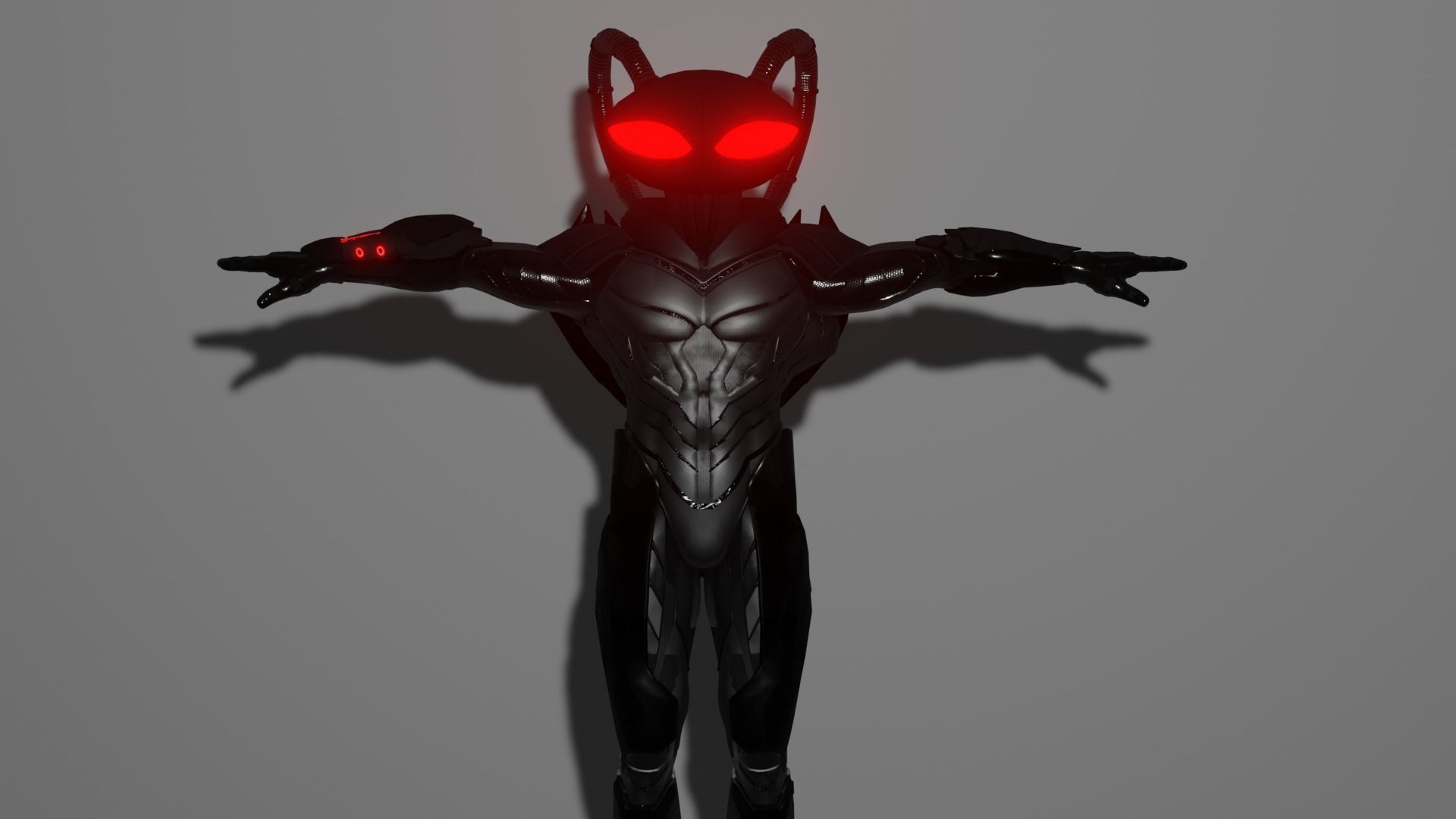 BLACK MANTA 3D model rigged | CGTrader