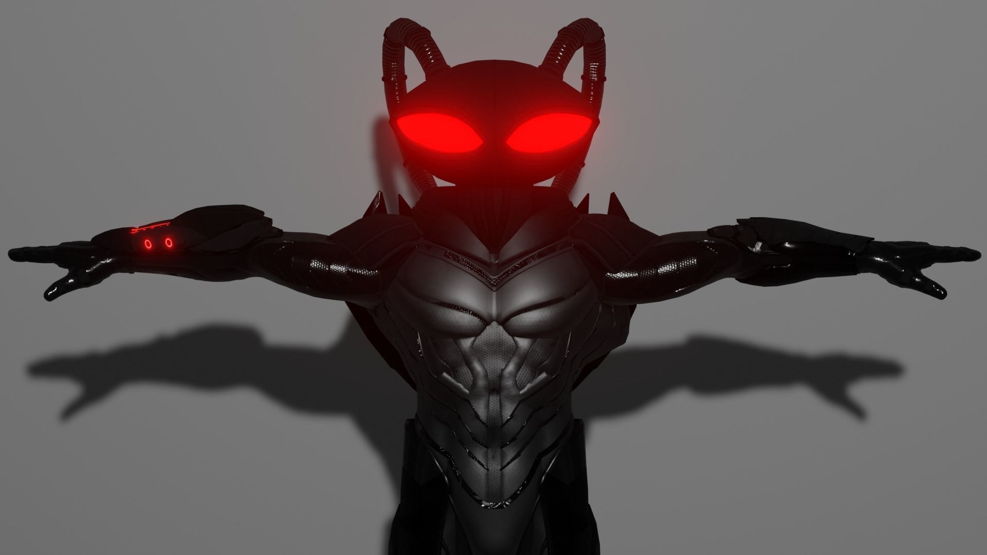 BLACK MANTA 3D model rigged | CGTrader