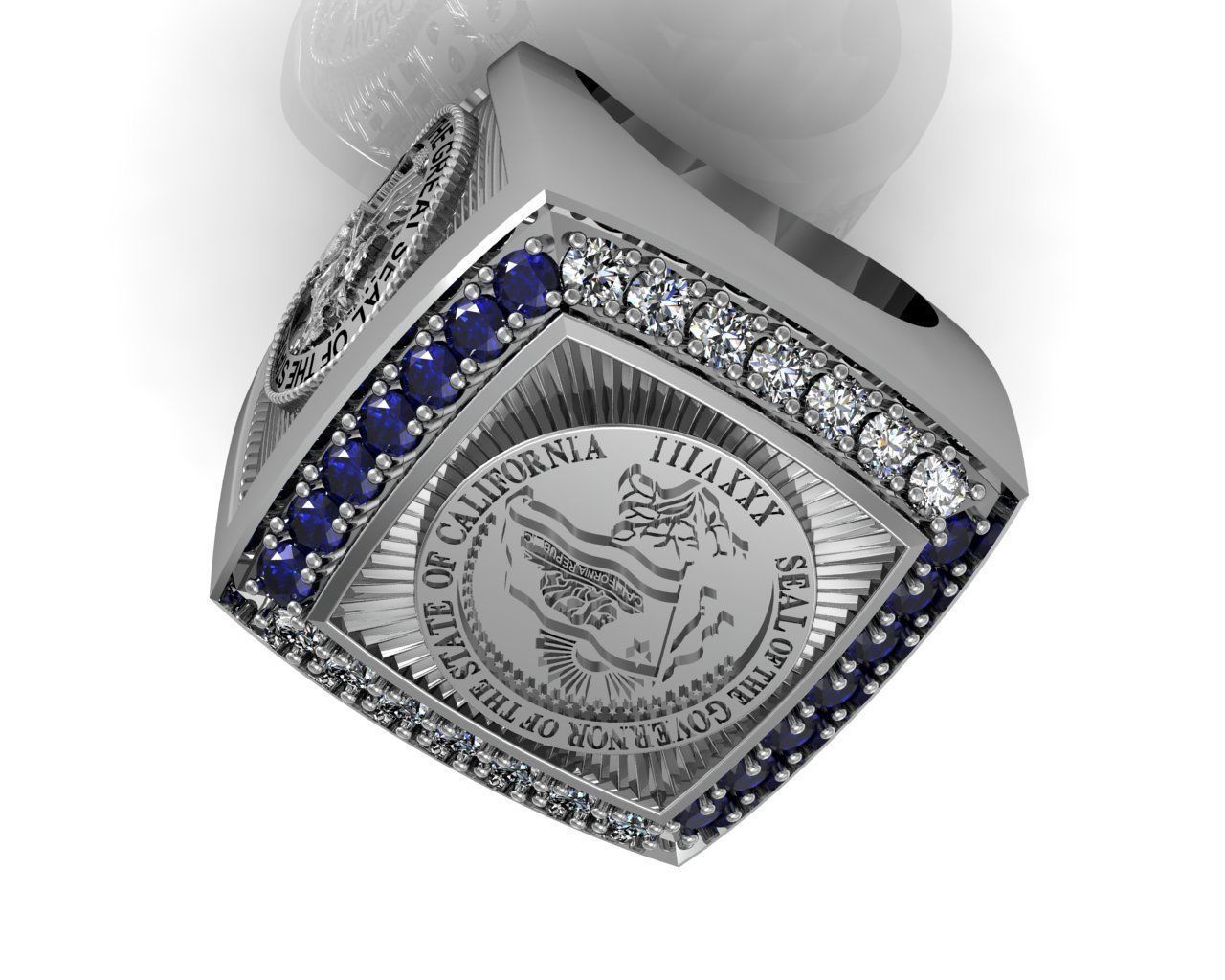 schwarzenegger ring 3D model 3D printable | CGTrader