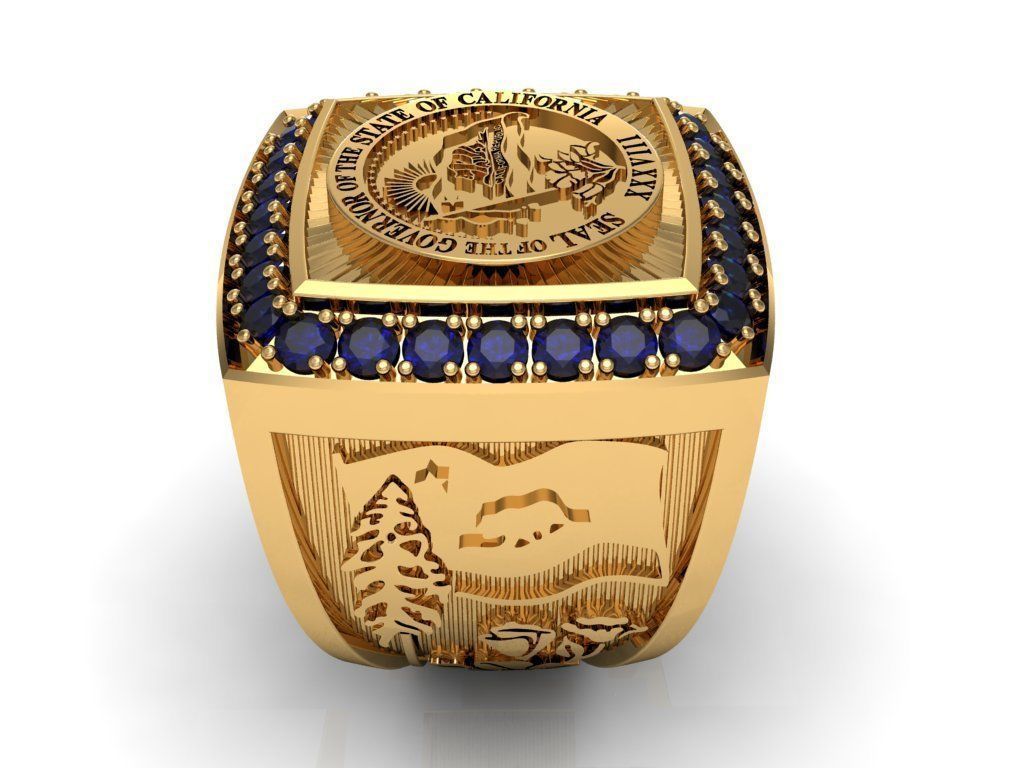 schwarzenegger ring 3D model 3D printable | CGTrader