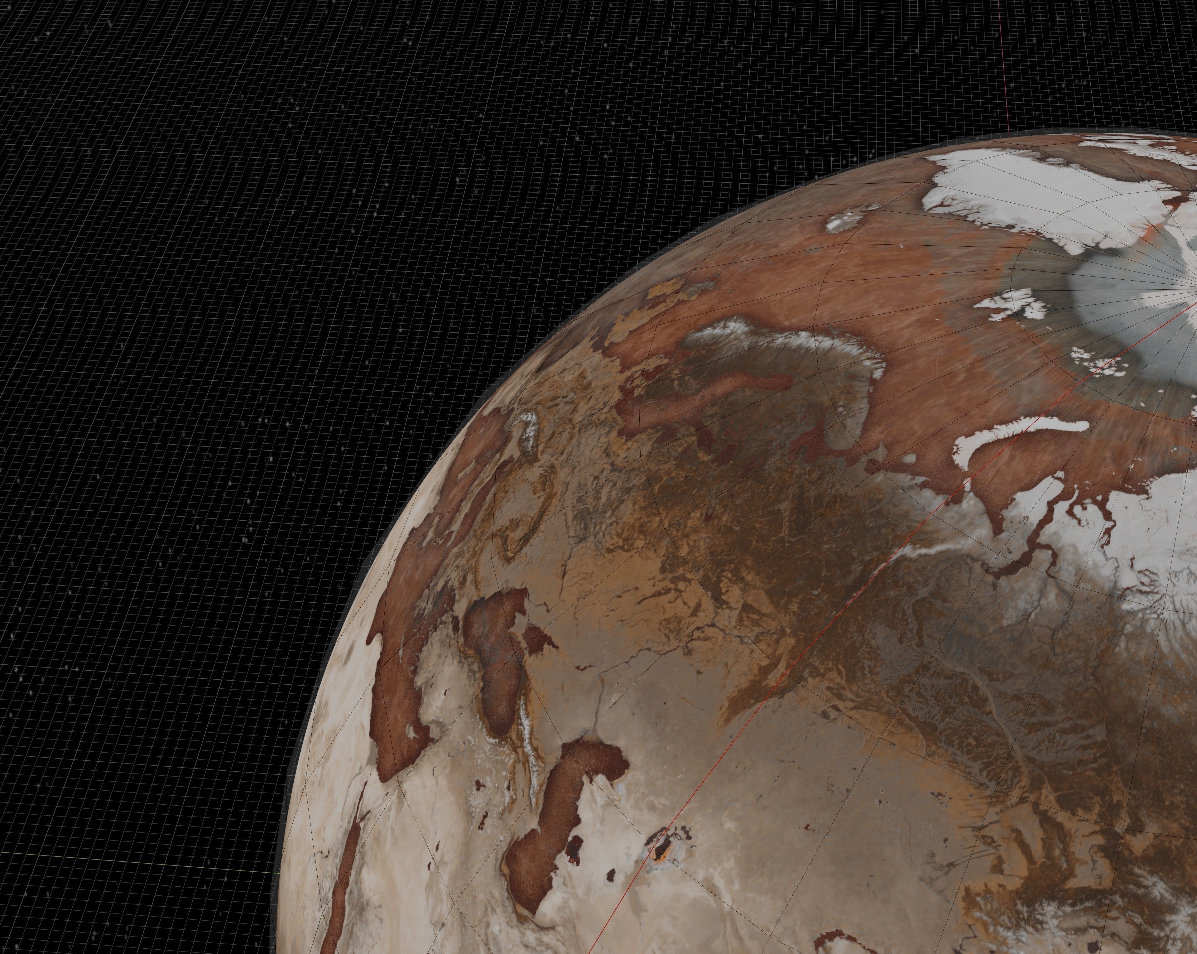 3D model Dried up planet earth VR / AR / low-poly | CGTrader