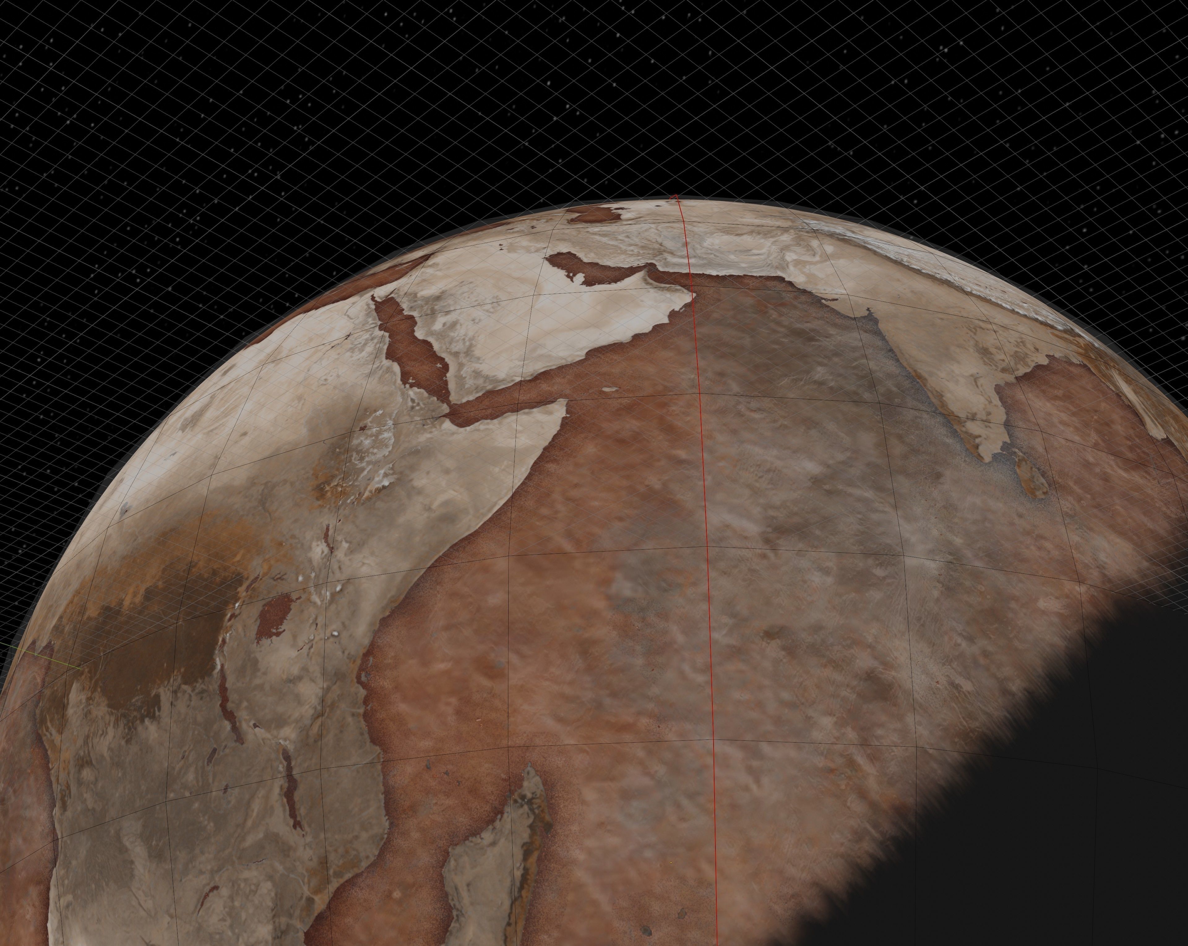 3D model Dried up planet earth VR / AR / low-poly | CGTrader