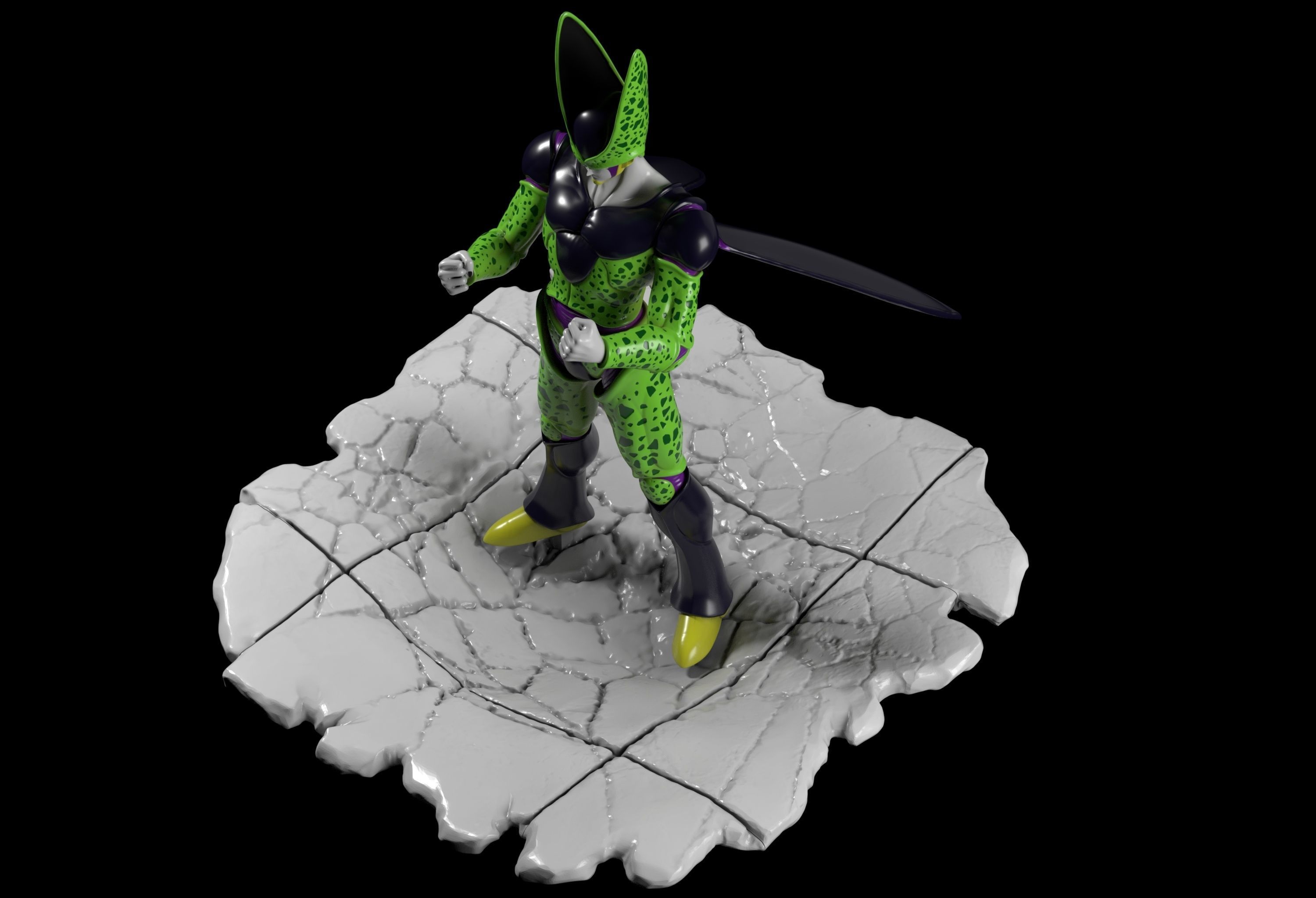 Perfect Cell - Dragonball - Dragon ball z 3D model | CGTrader