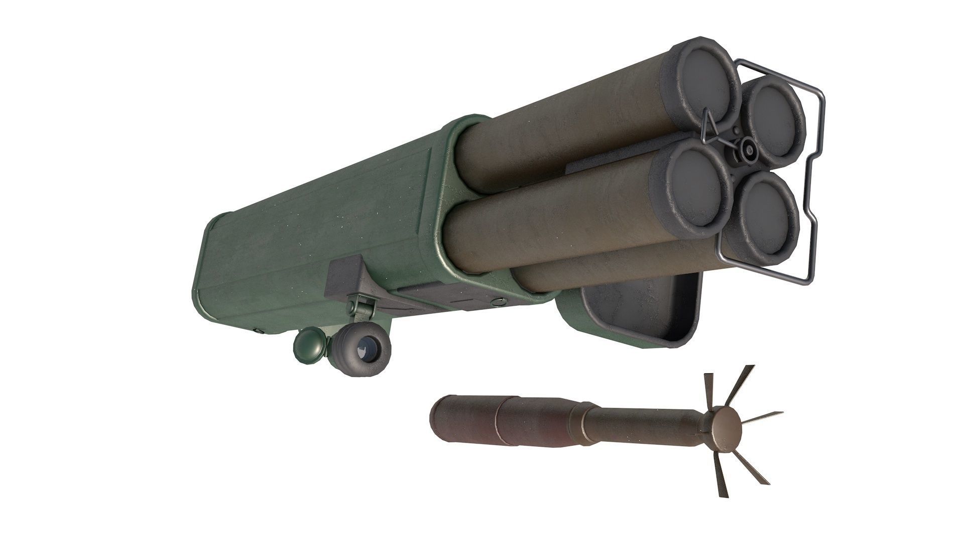 Rocket Launchers Collection 3D model | CGTrader