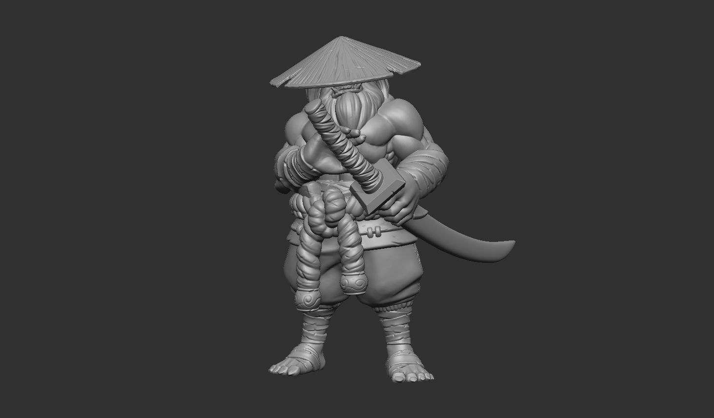 Furybound Clan - Blade Master 3D model 3D printable | CGTrader