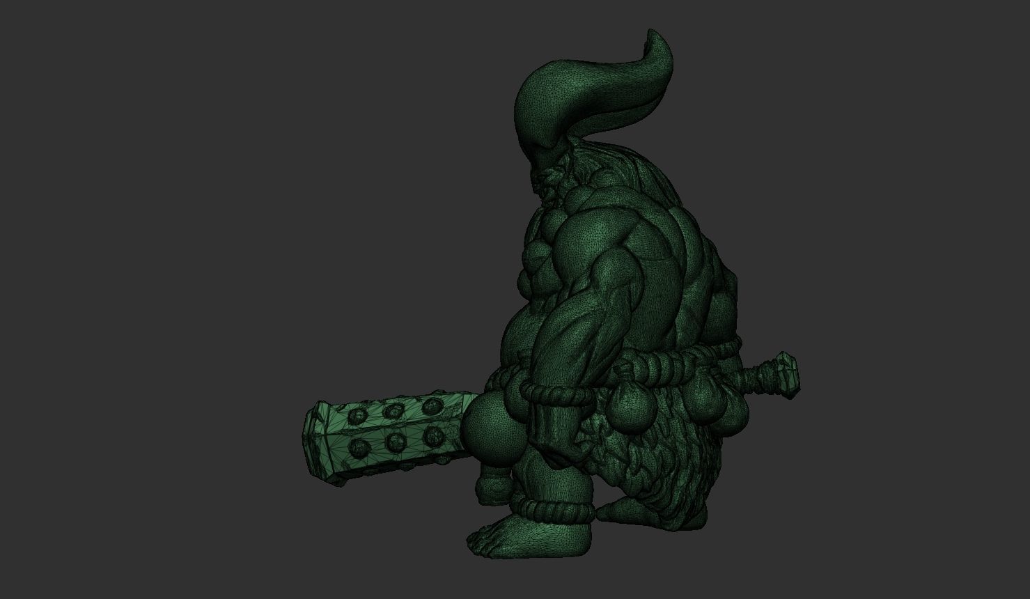 Furybound Clan - Bonesmasher 3D model 3D printable | CGTrader