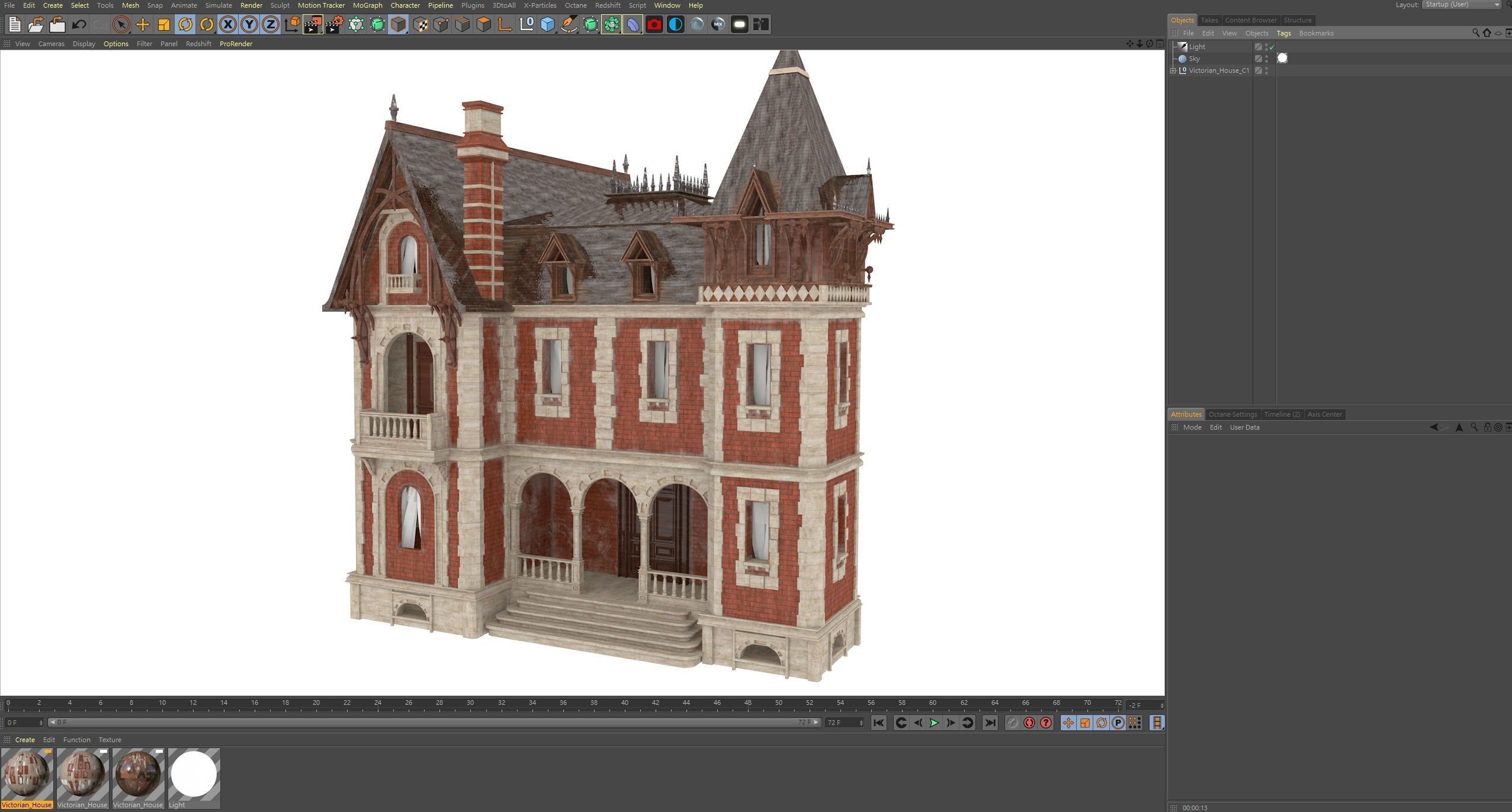 Victorian House 3D model | CGTrader