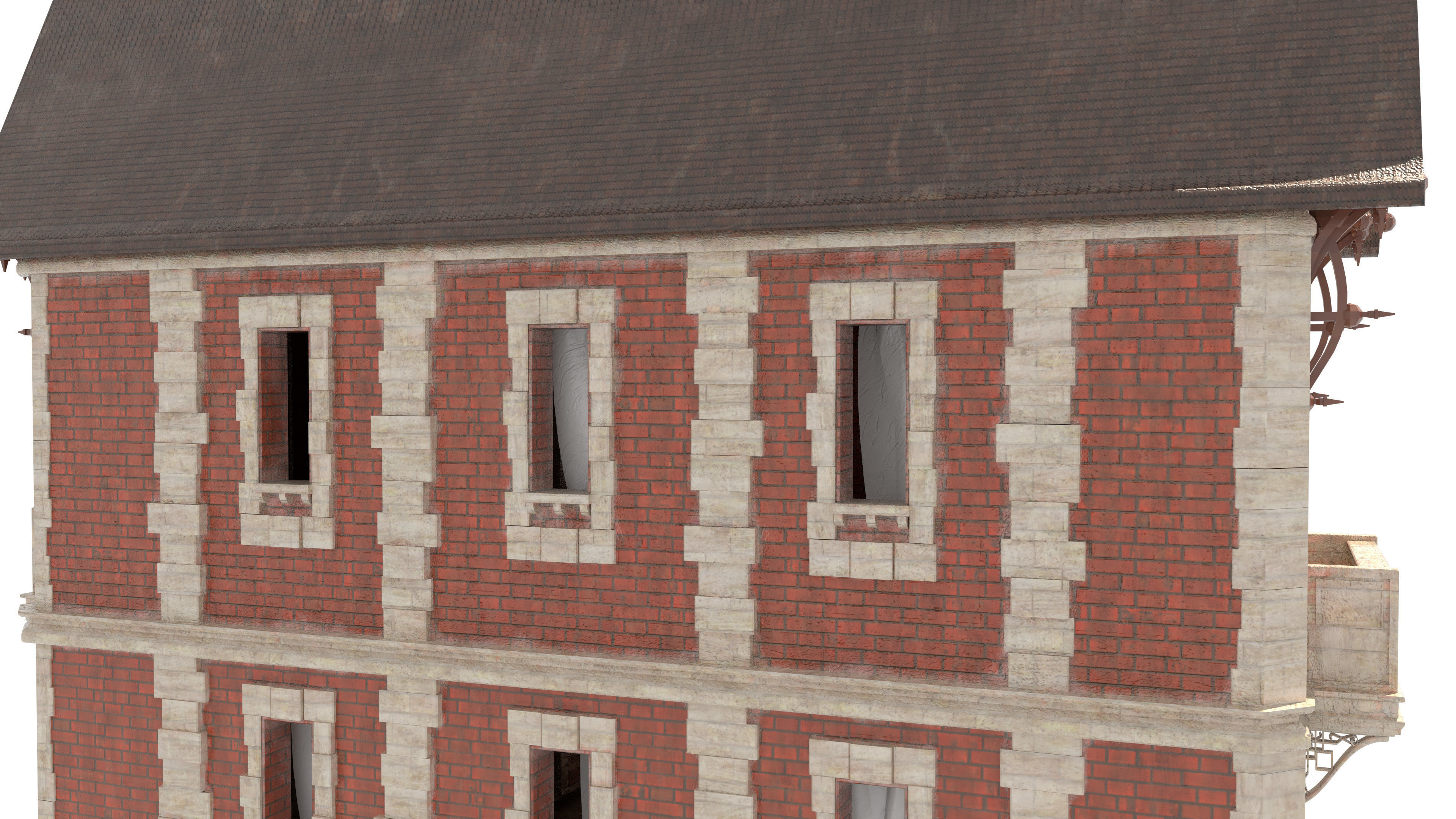 Victorian House 3D model | CGTrader
