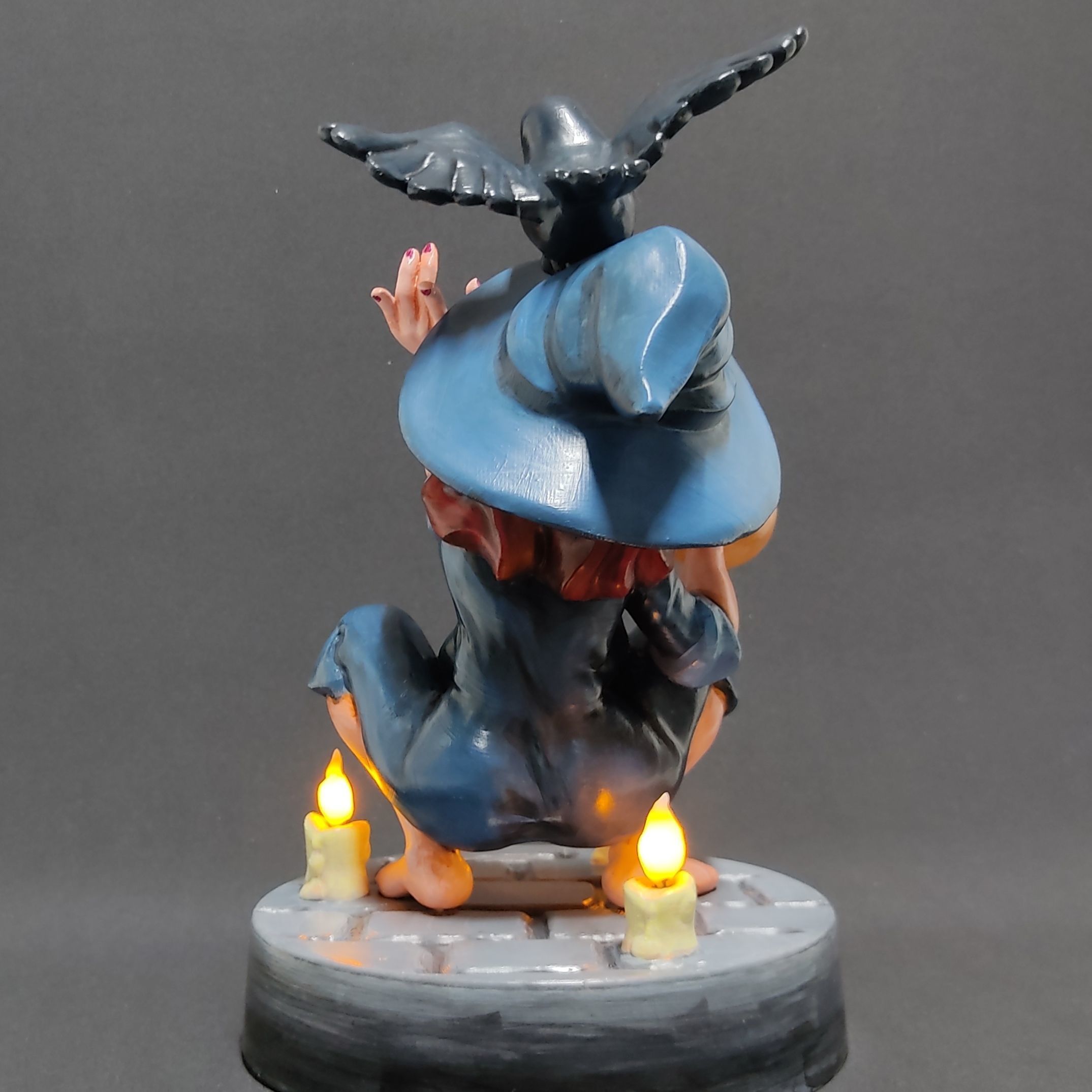 Witch girl 3D model 3D printable | CGTrader