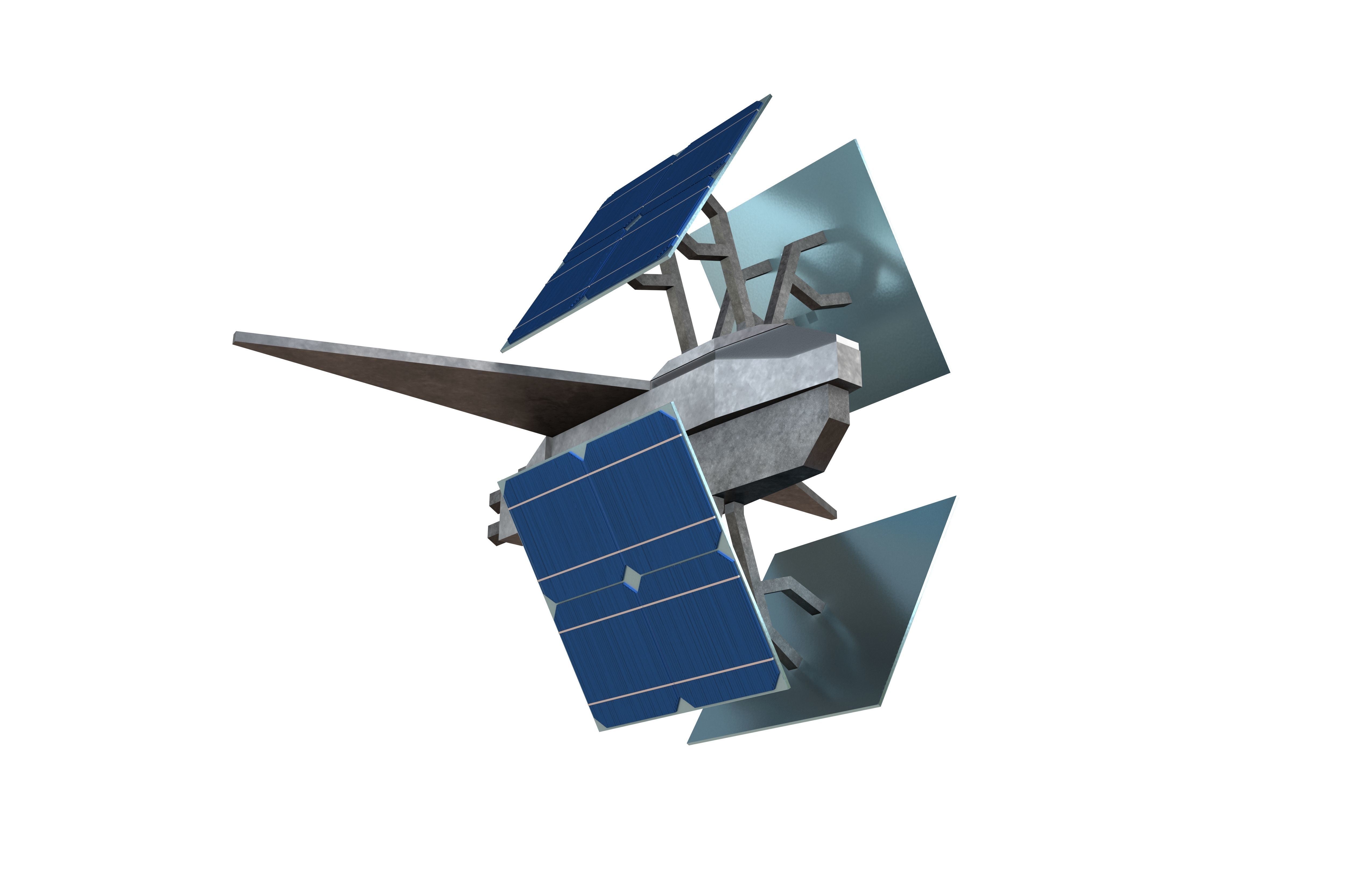 3D model Cartoon Sci Fi Ship v1 001 VR / AR / low-poly | CGTrader