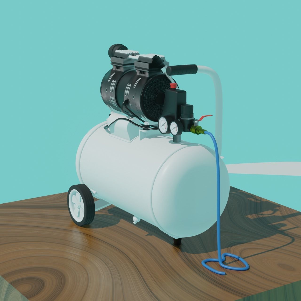 Air Compressor 3D model | CGTrader