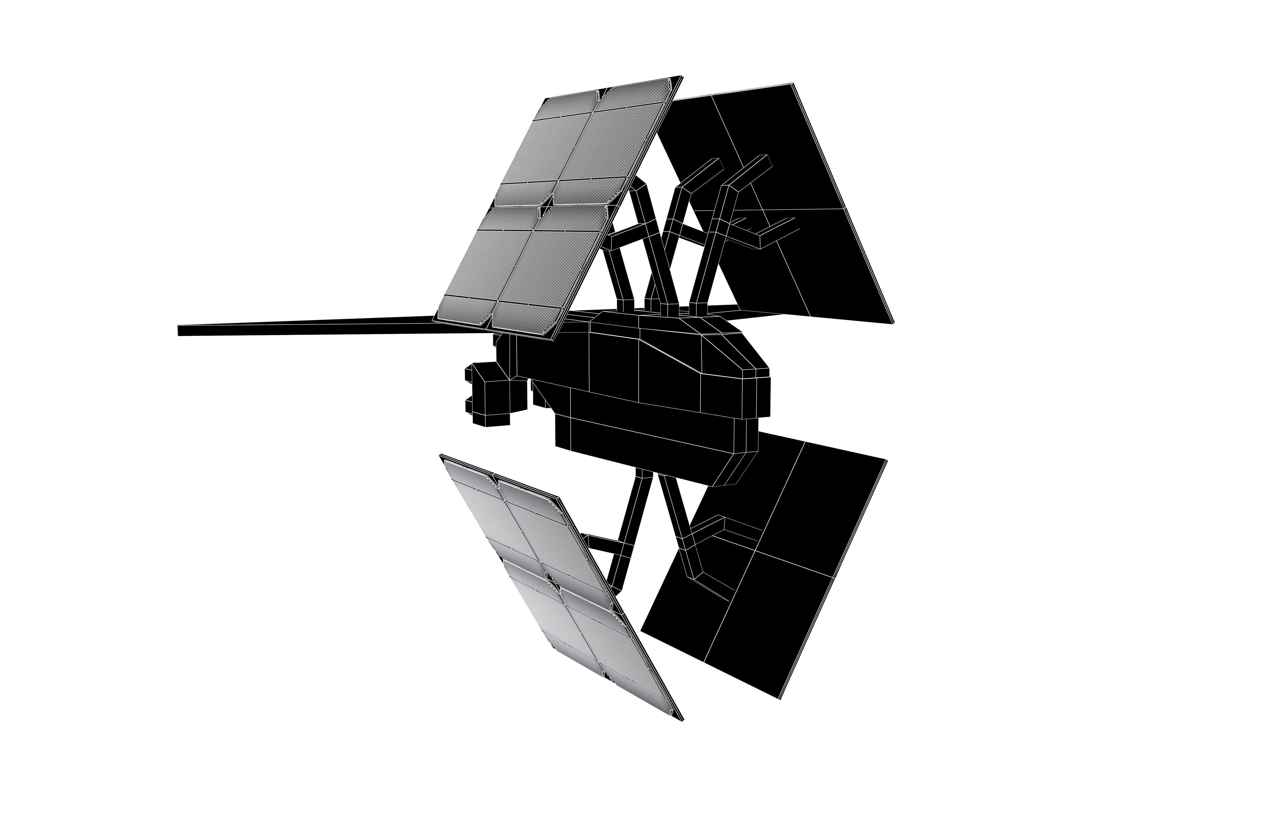 3D model Cartoon Sci Fi Ship v1 002 VR / AR / low-poly | CGTrader