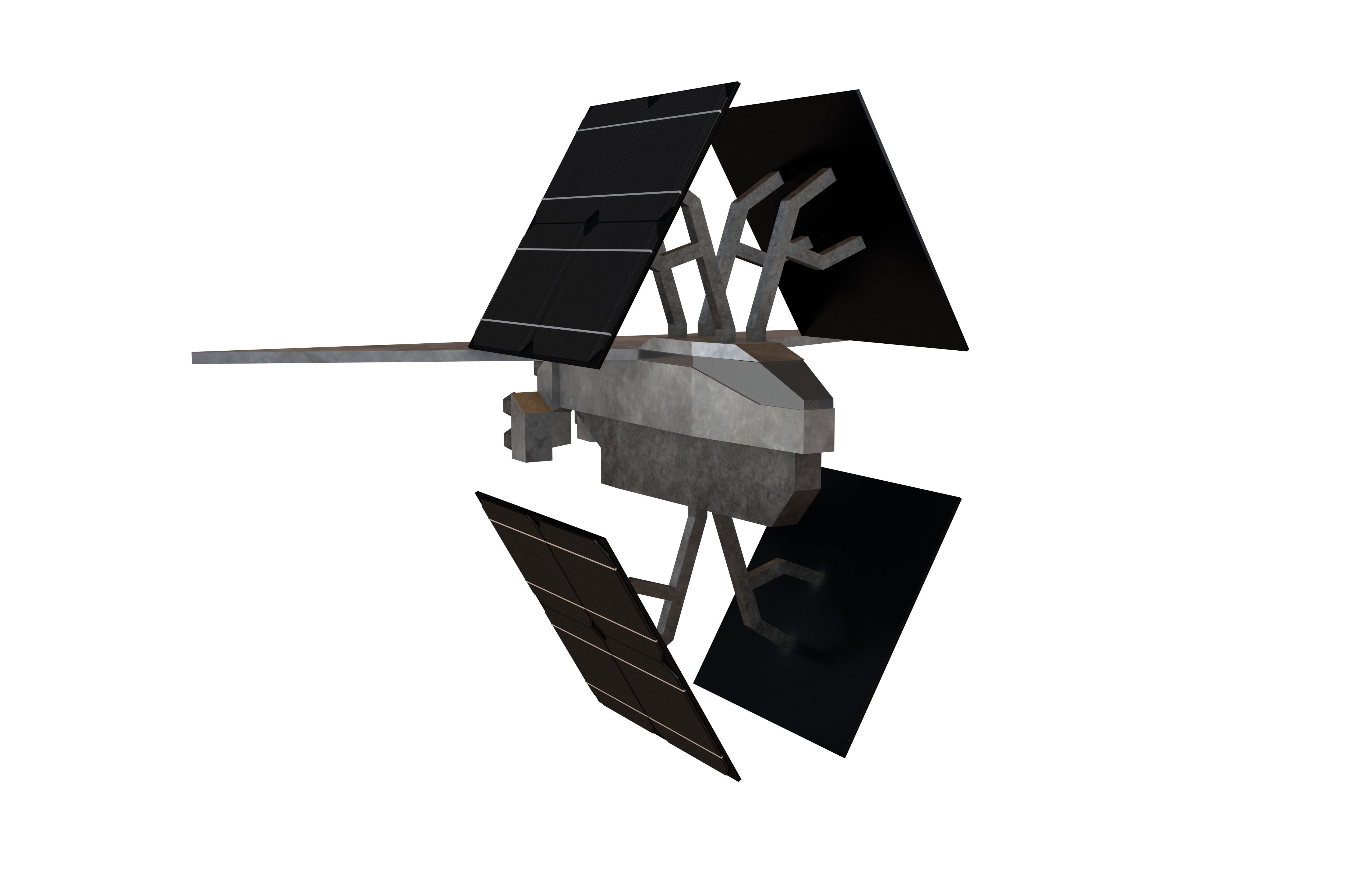 3D model Cartoon Sci Fi Ship v1 002 VR / AR / low-poly | CGTrader