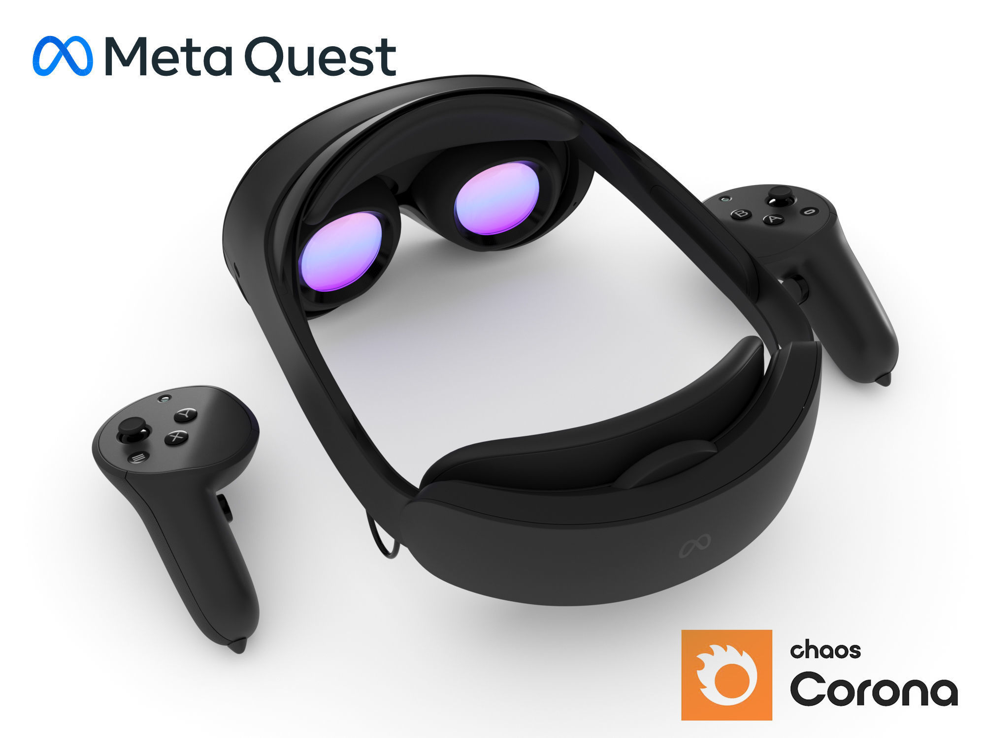 VR META QUEST PRO 3D model | CGTrader