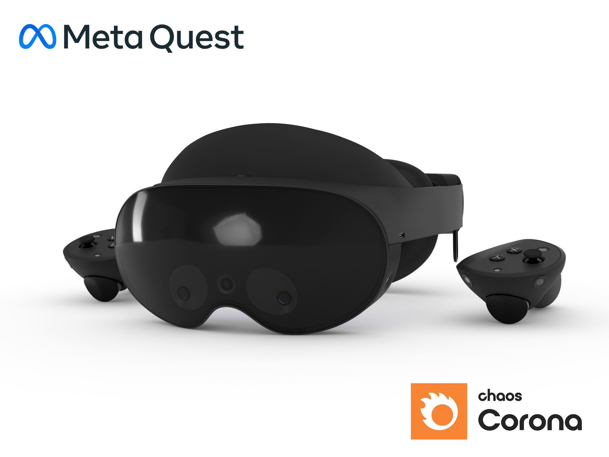 VR META QUEST PRO 3D model | CGTrader