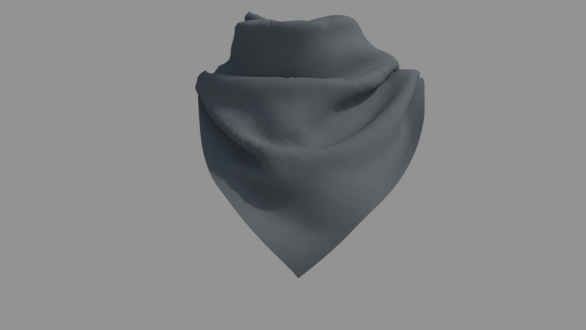 3D model Women Scarf VR / AR / low-poly | CGTrader