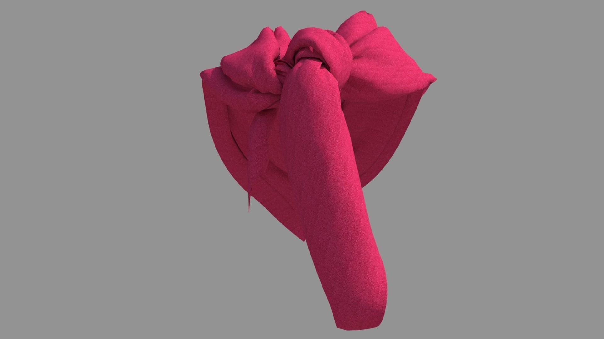 3D model Women Scarf VR / AR / low-poly | CGTrader