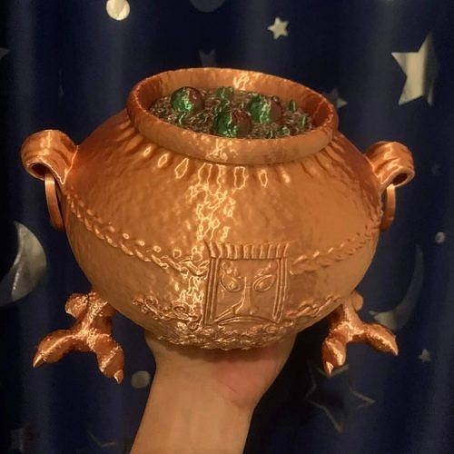 The black cauldron for Halloween decoration or candy bowl 3D model 3D ...