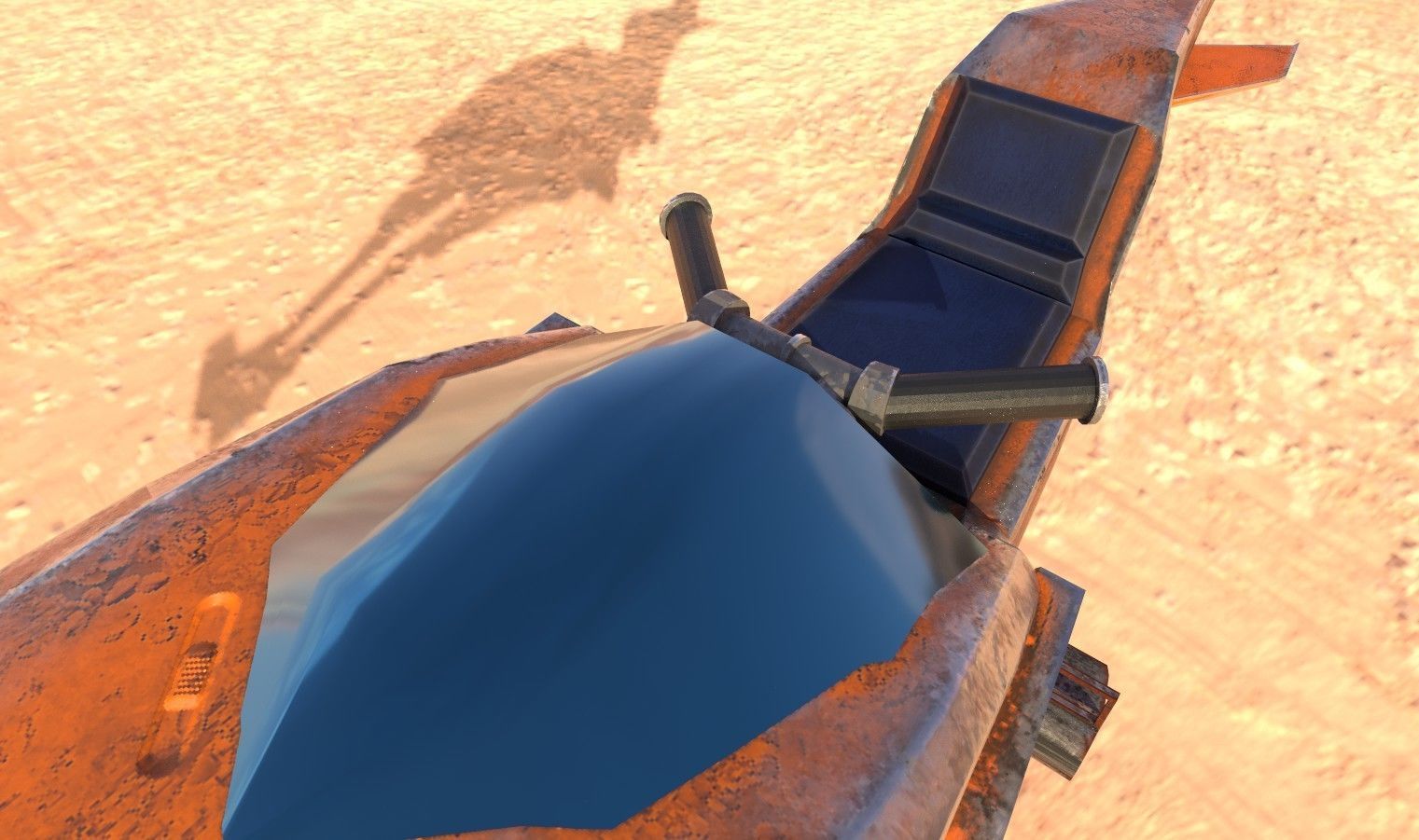 Sci-Fi Speeder Bike 3D model | CGTrader