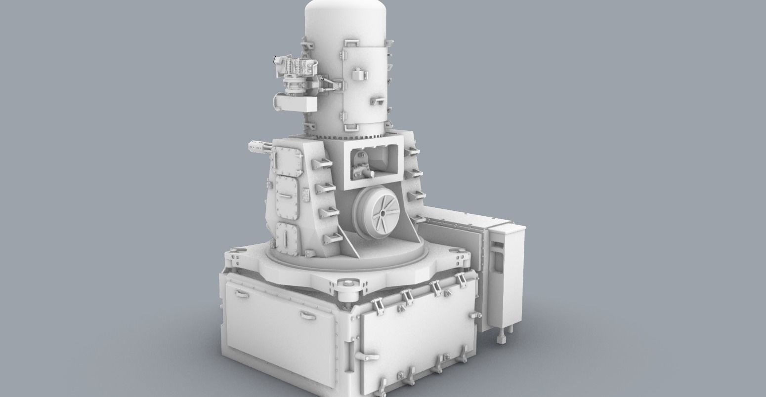 3D model Phalanx CIWS 3D Model VR / AR / low-poly | CGTrader