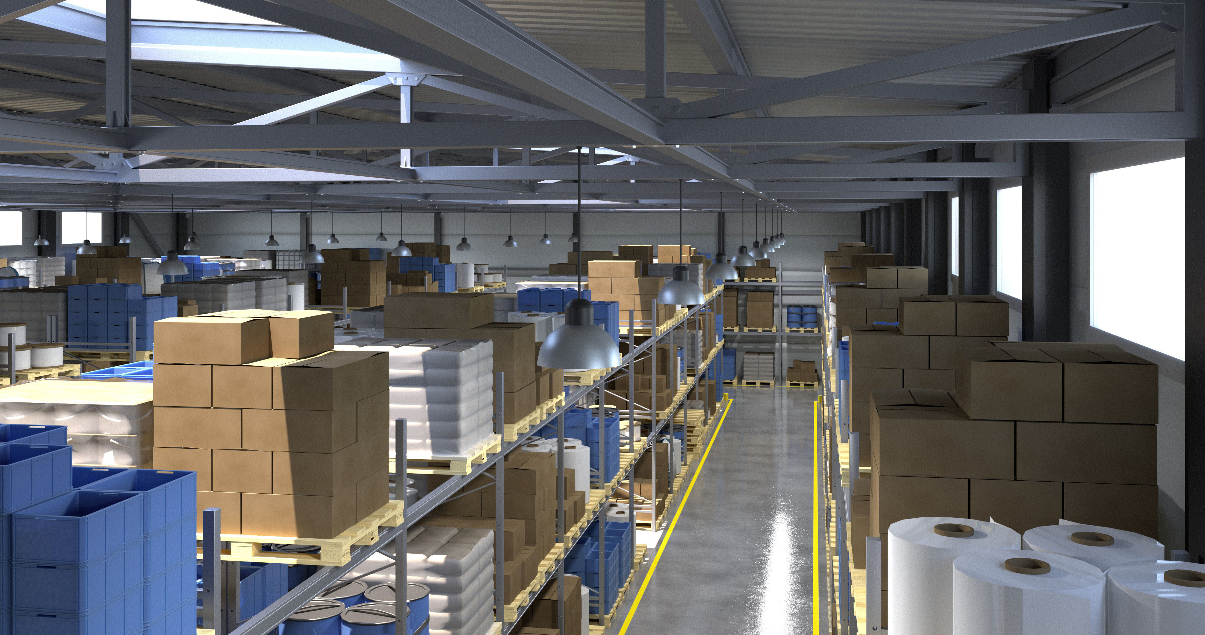 Warehouses Pack 3D model | CGTrader