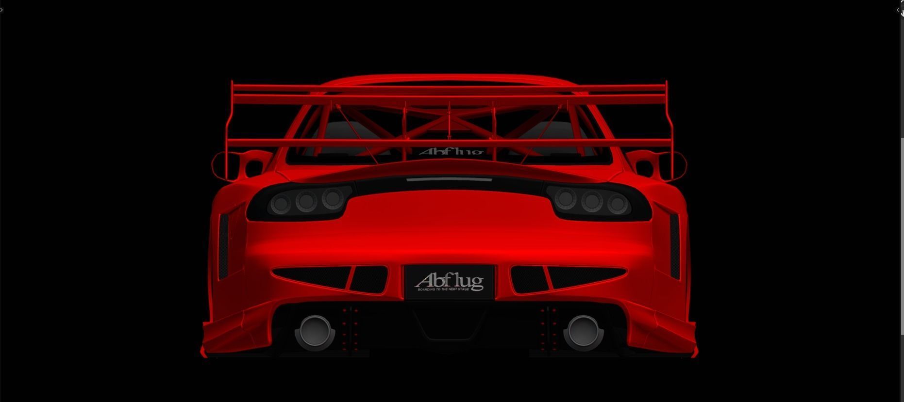 Mazda RX-7 Abflug Arde 3D model | CGTrader