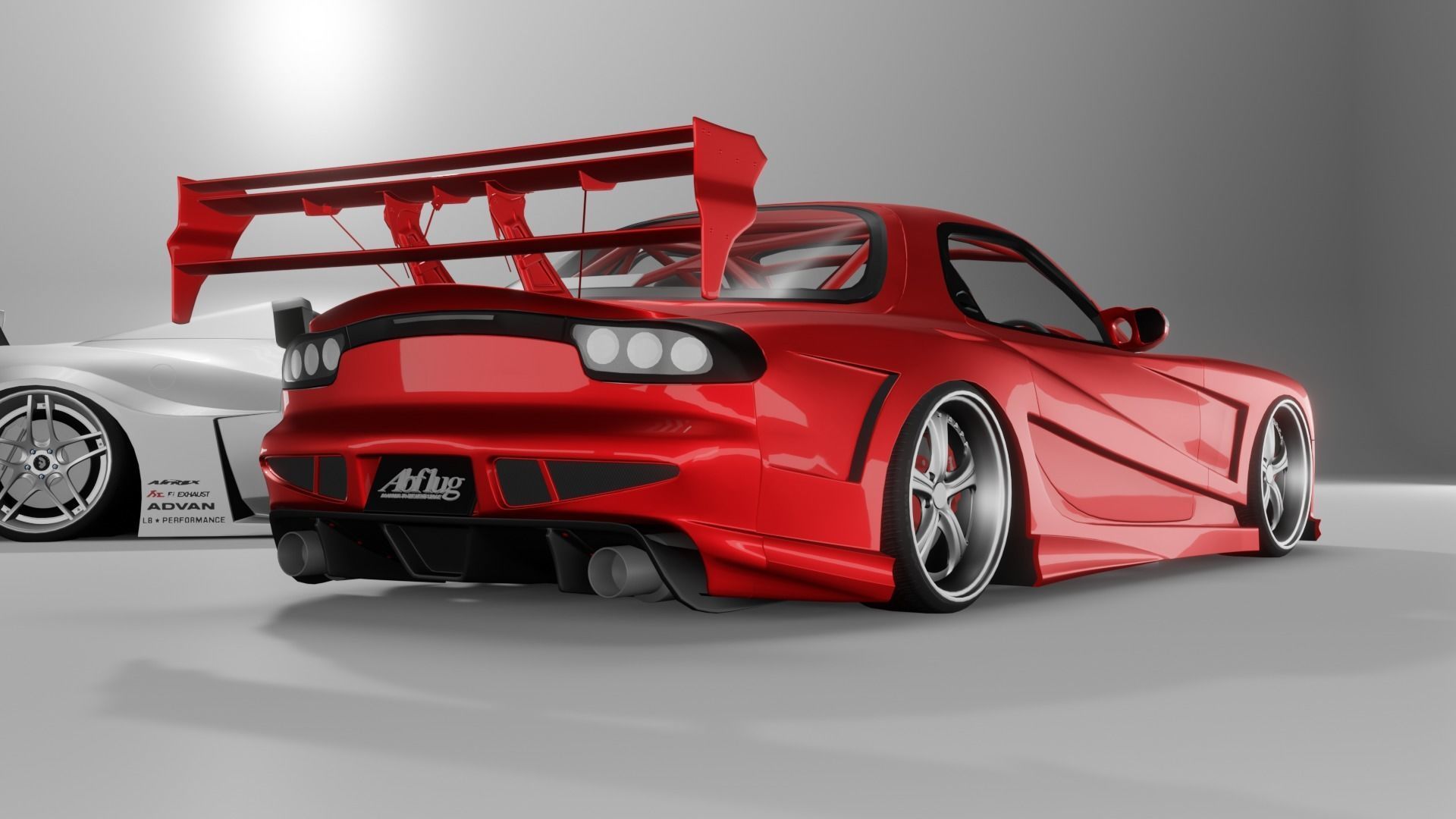 Mazda RX-7 Abflug Arde 3D model | CGTrader