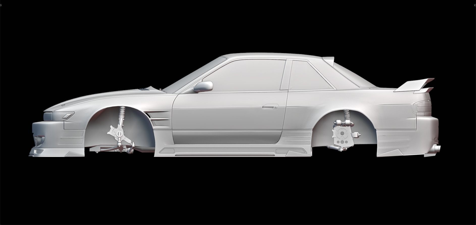 Nissan S13 326 Power 3D model | CGTrader