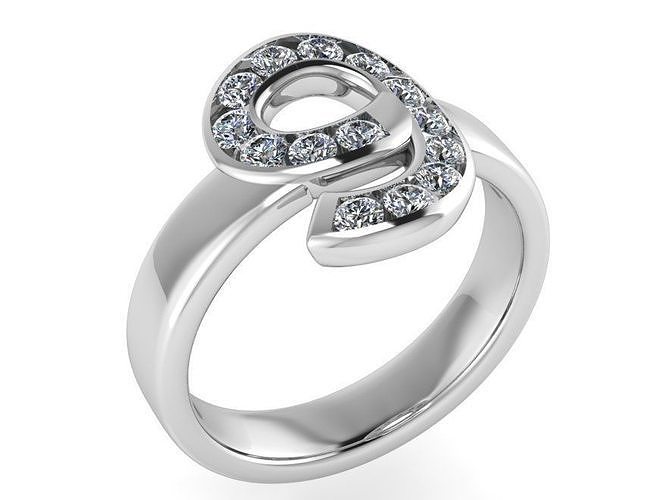 9-Number ring 2806 3D print model 3D model 3D printable | CGTrader