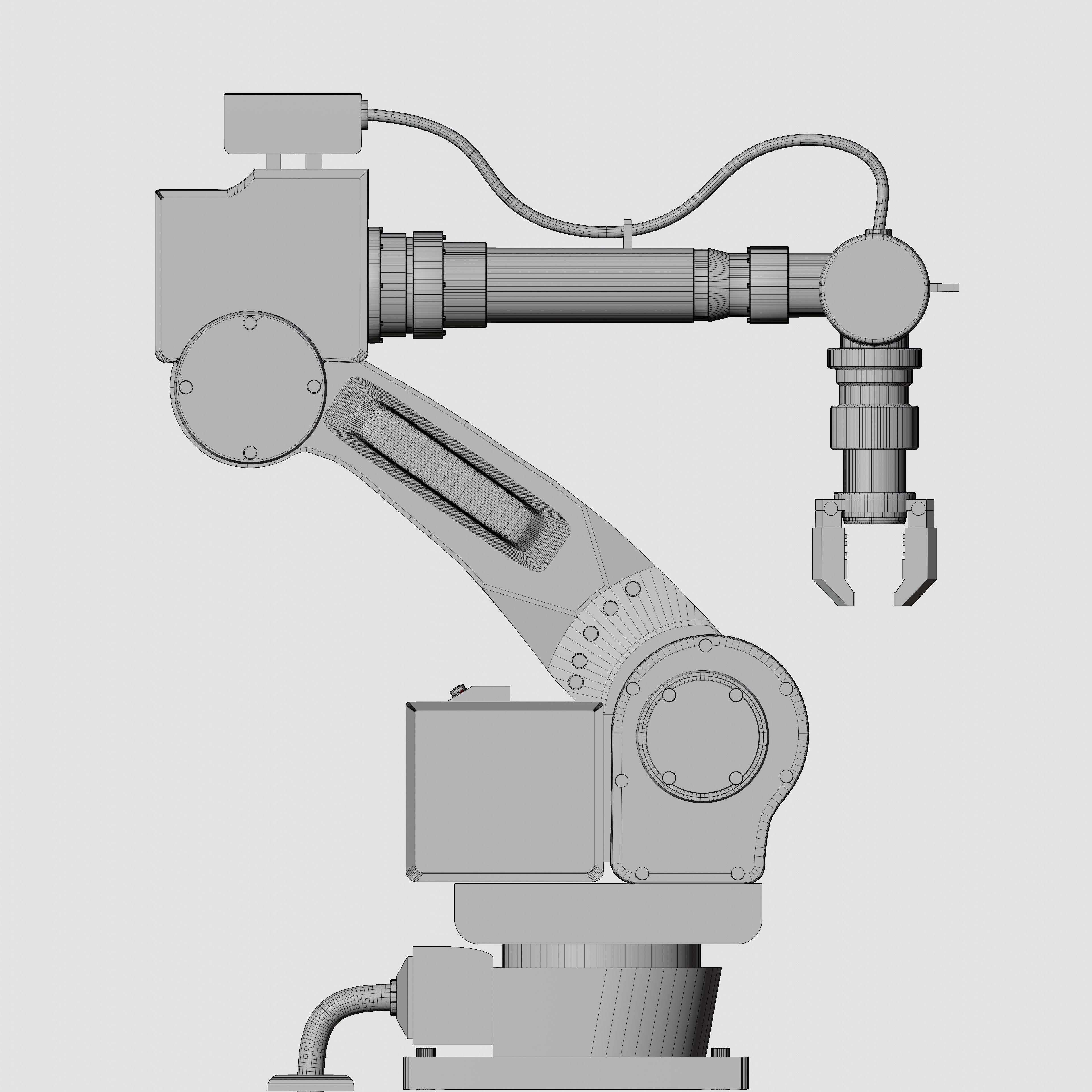 Industrial Robot 3D model | CGTrader
