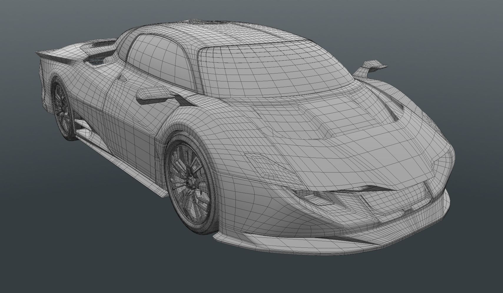 Concept car design - 031 3D model | CGTrader