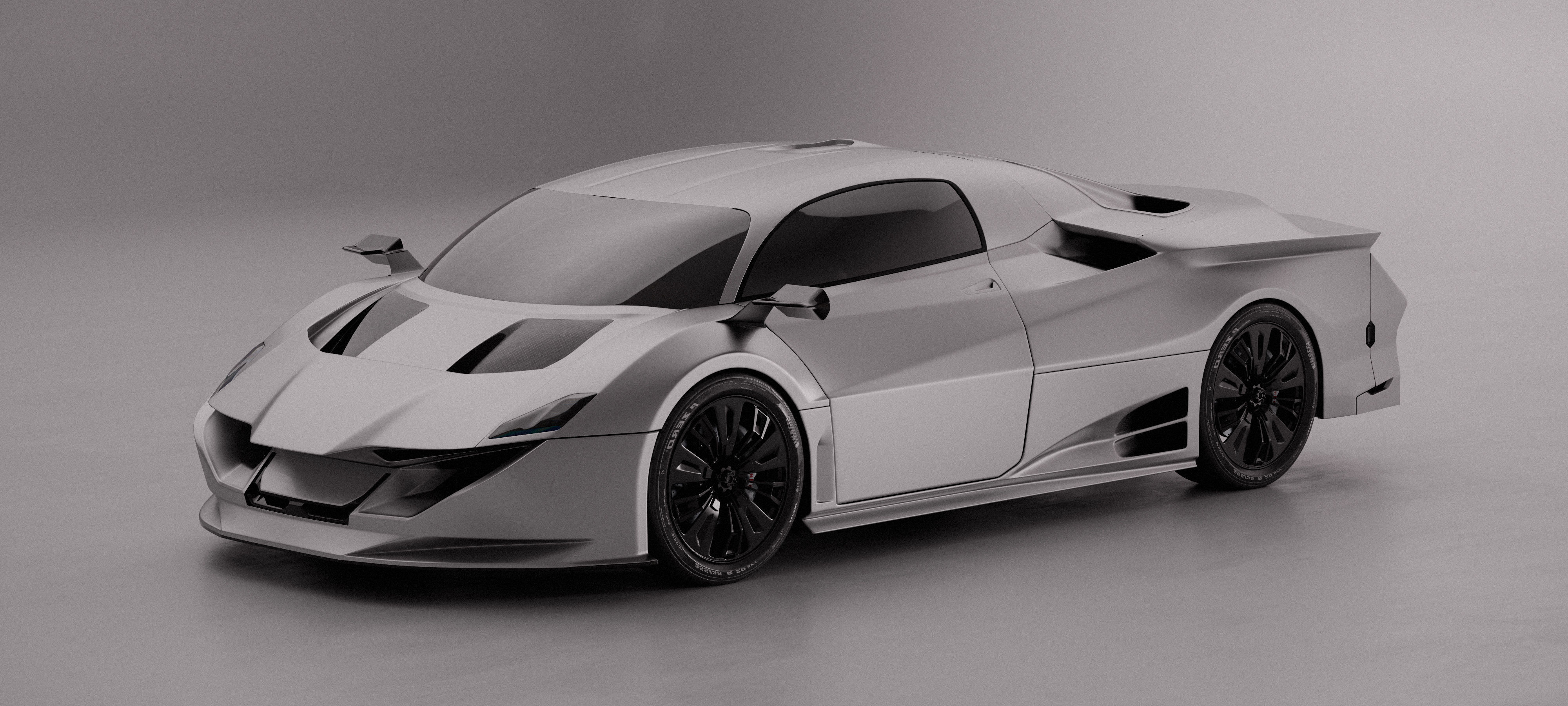 Concept car design - 031 3D model | CGTrader